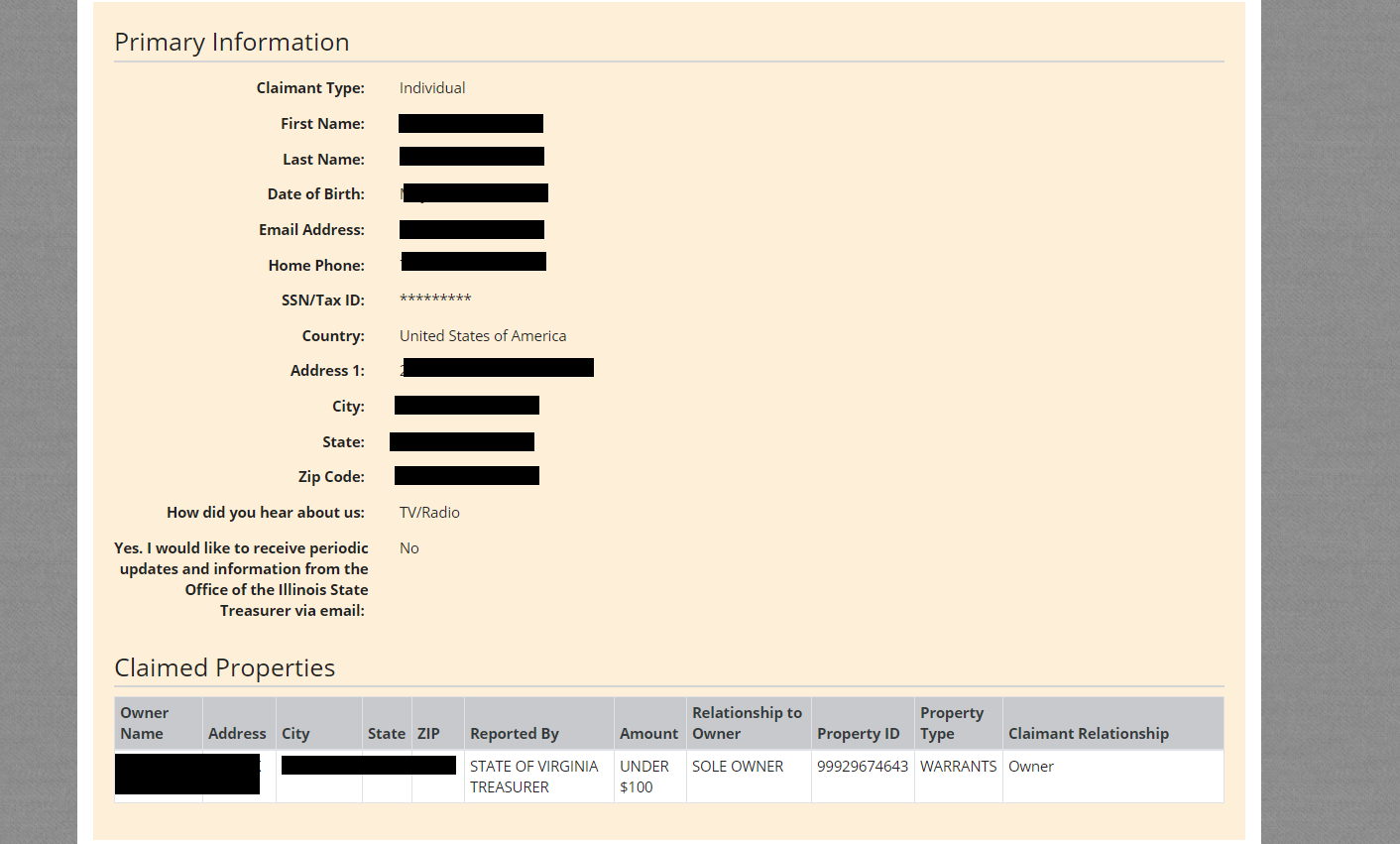 What are warrants in unclaimed property? 2026